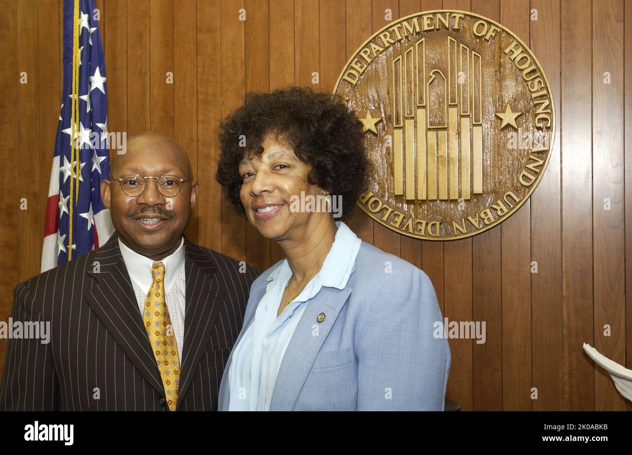 Secretary Alphonso Jackson with Chief Executive Officer Staff ...