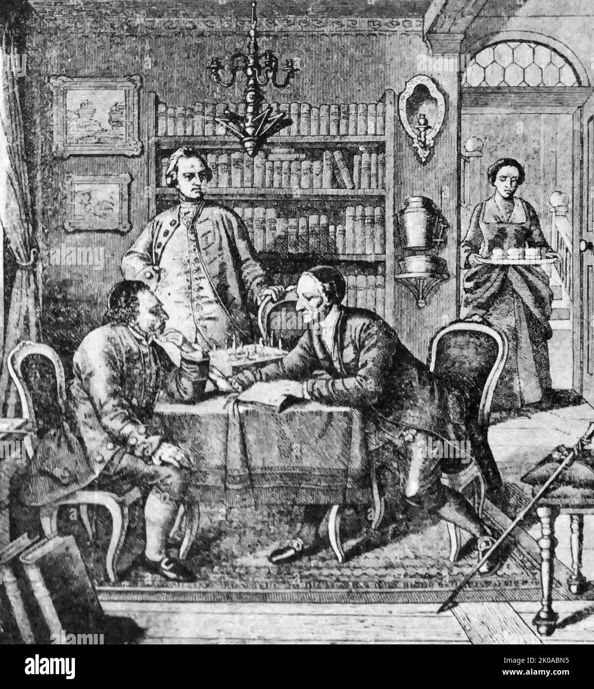 Moses mendelssohn lessing hi-res stock photography and images - Alamy