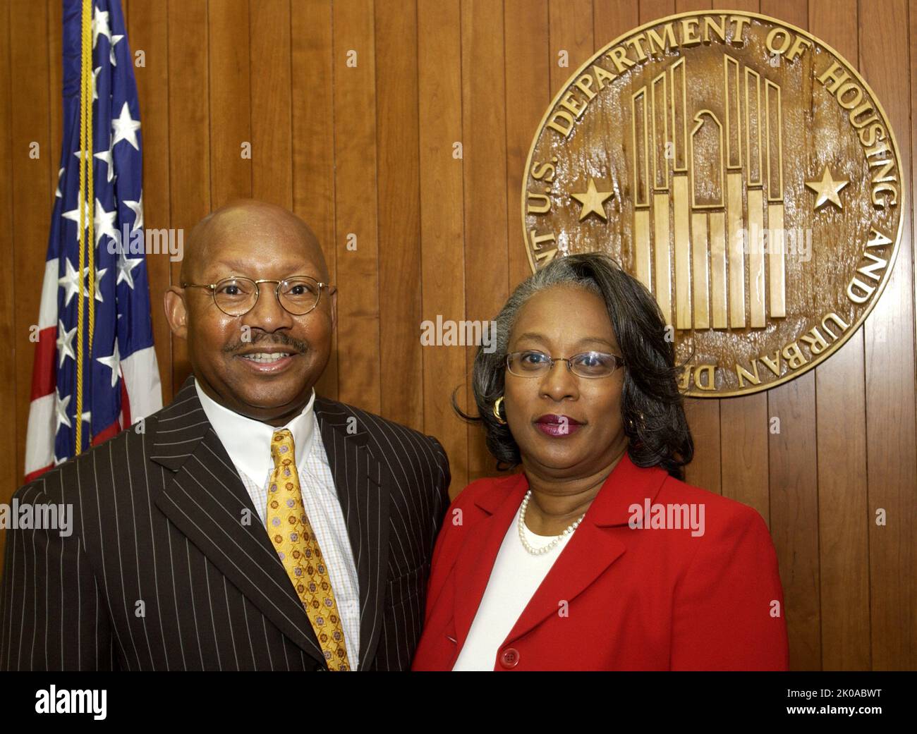 Secretary Alphonso Jackson with Chief Executive Officer Staff ...