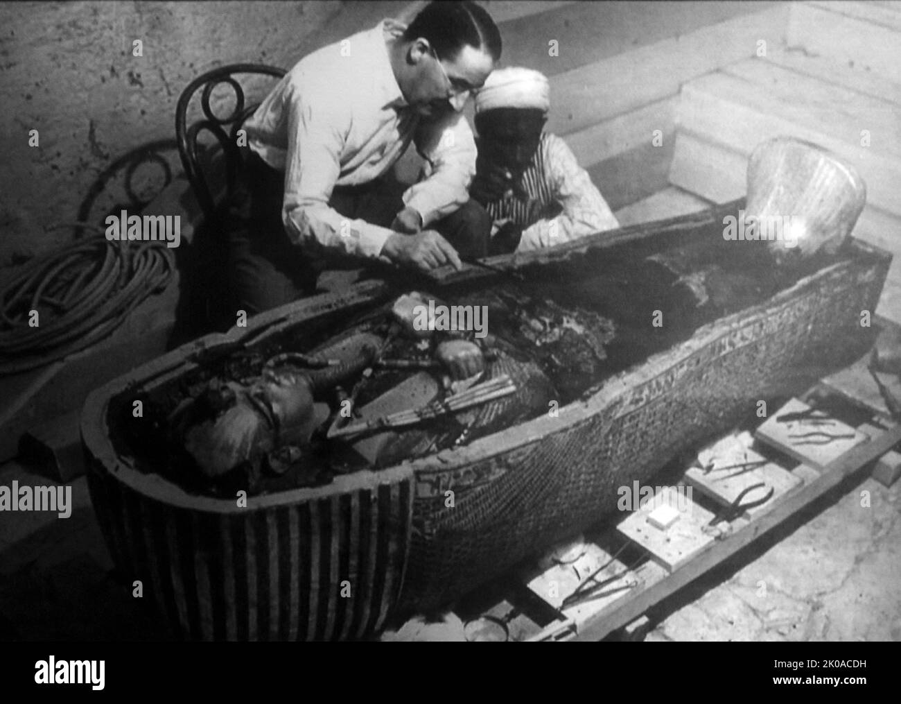 Tomb kv62 Black and White Stock Photos & Images - Alamy