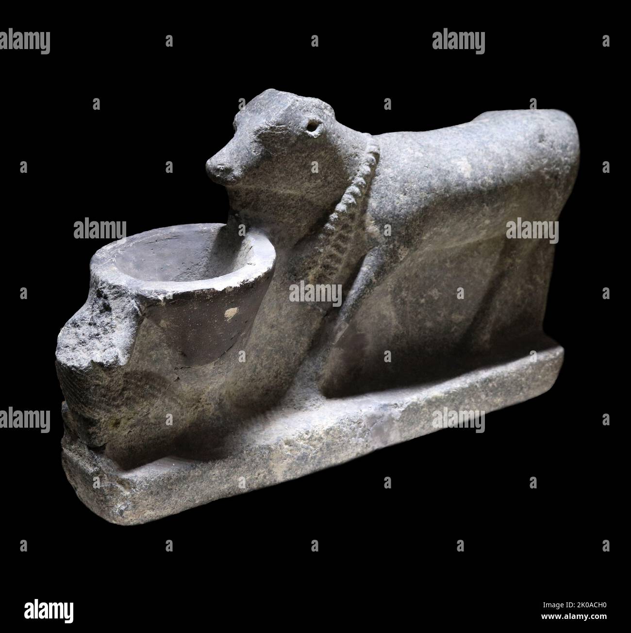 Statue of Hathor, a major goddess in ancient Egyptian religion, who ...