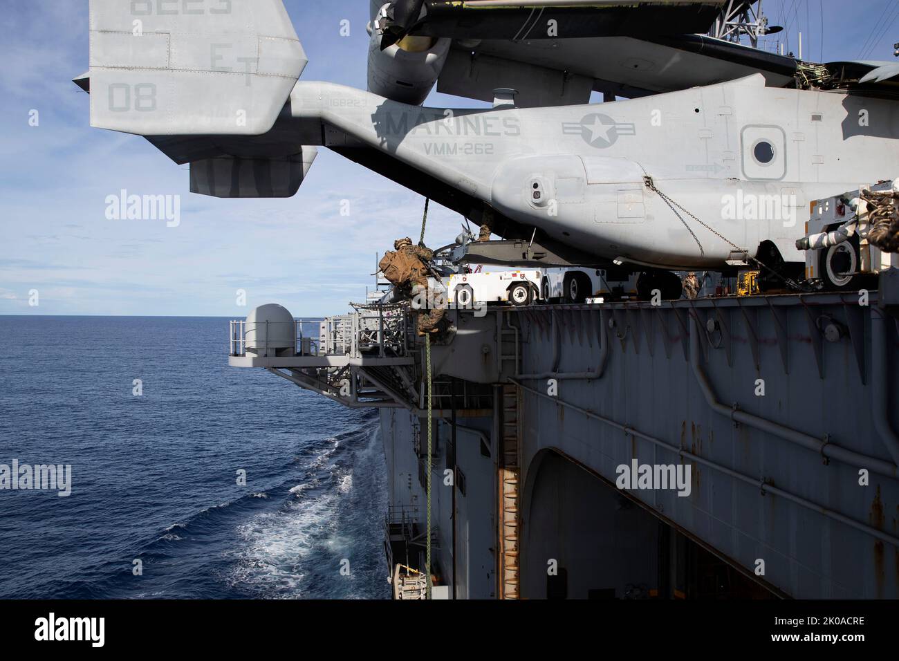 220909-N-XN177-2197 SOUTH CHINA SEA (Sept. 9, 2022) – A U.S. Marine ...