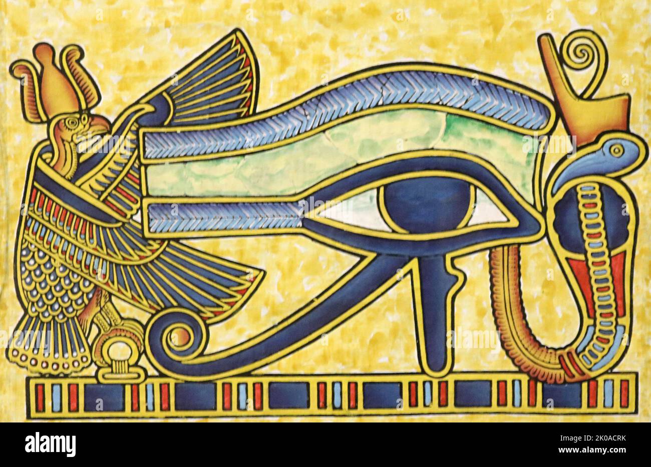 Wadjet (Wedjat, Uadjet, and Udjo) eye. Wadjet was said to be the matron ...