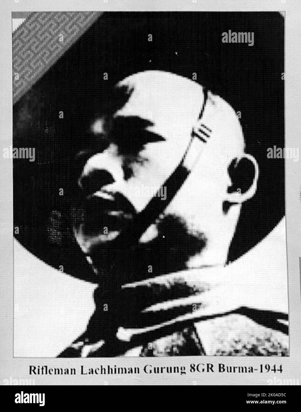 Gurkha who took on 200 soldiers with only one hand hi-res stock ...