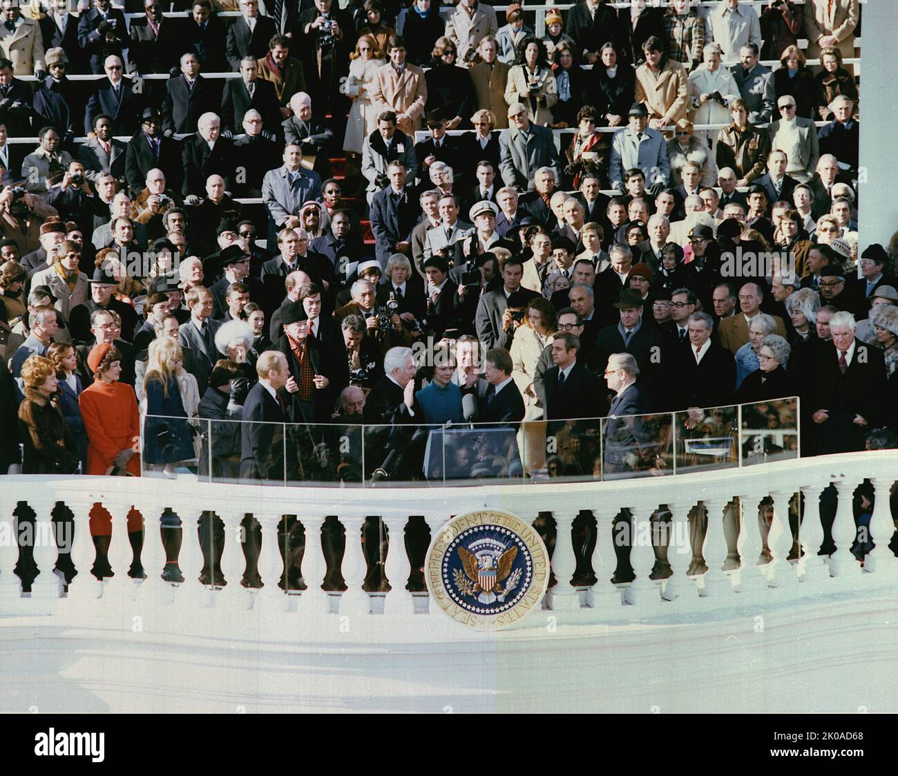Innauguration of James Earl Carter Jr. (born October 1, 1924) American ...