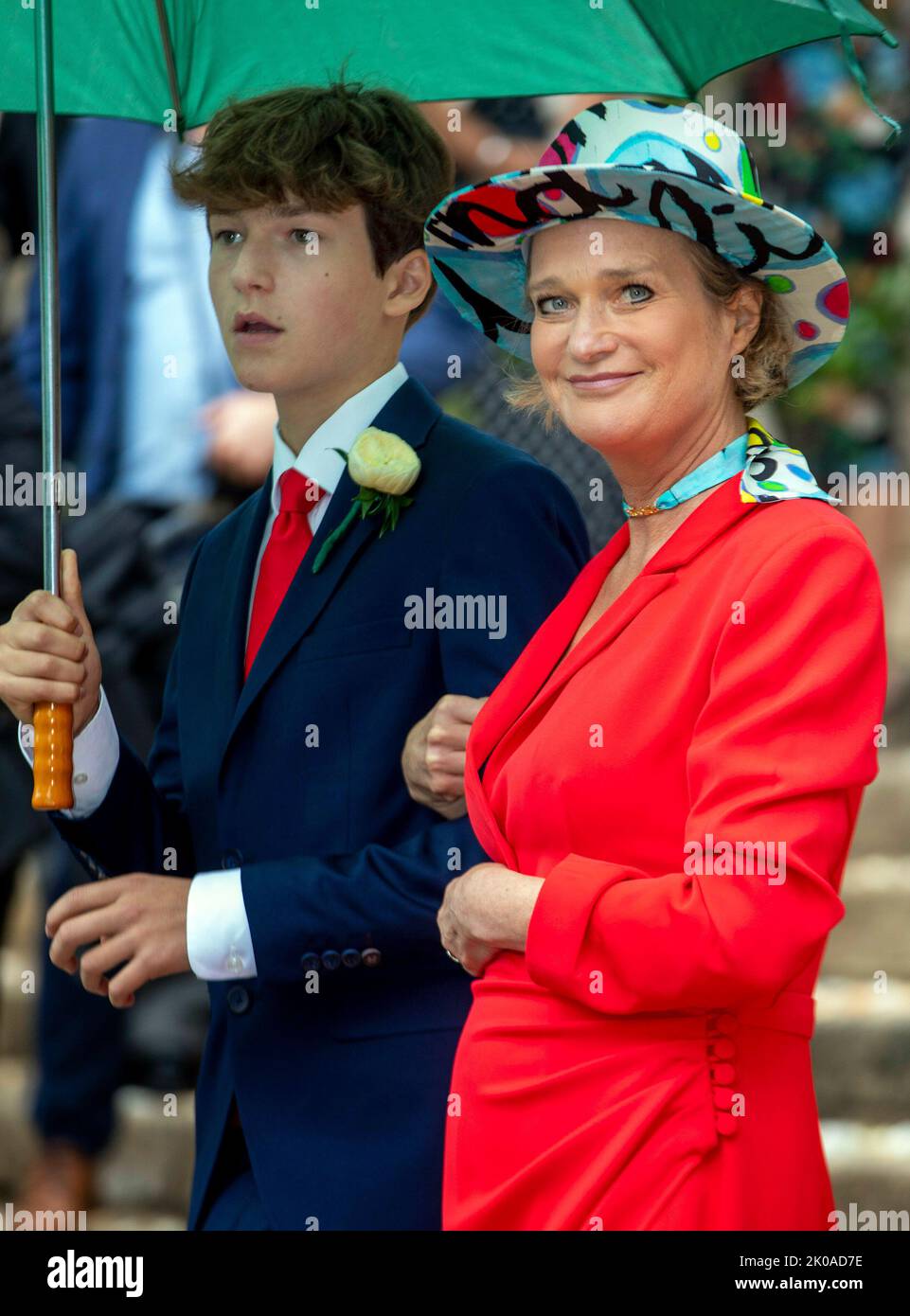 Brussel, Belgien. 10th Sep, 2022. Princess Delphine of Belgium Prins ...