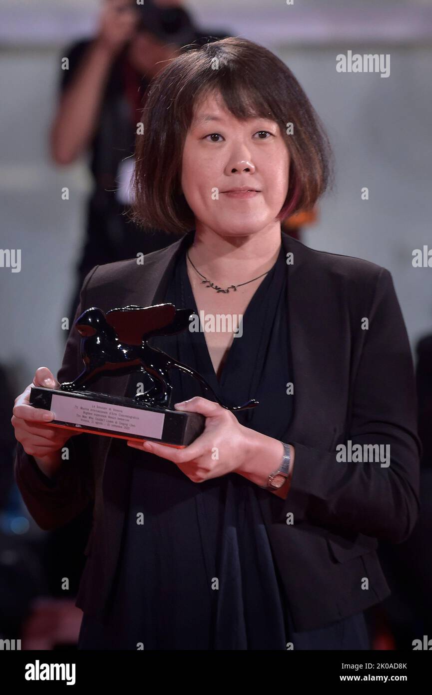 Venice, Italy. 10th Sep, 2022. VENICE, ITALY - SEPTEMBER 10: Singing ...