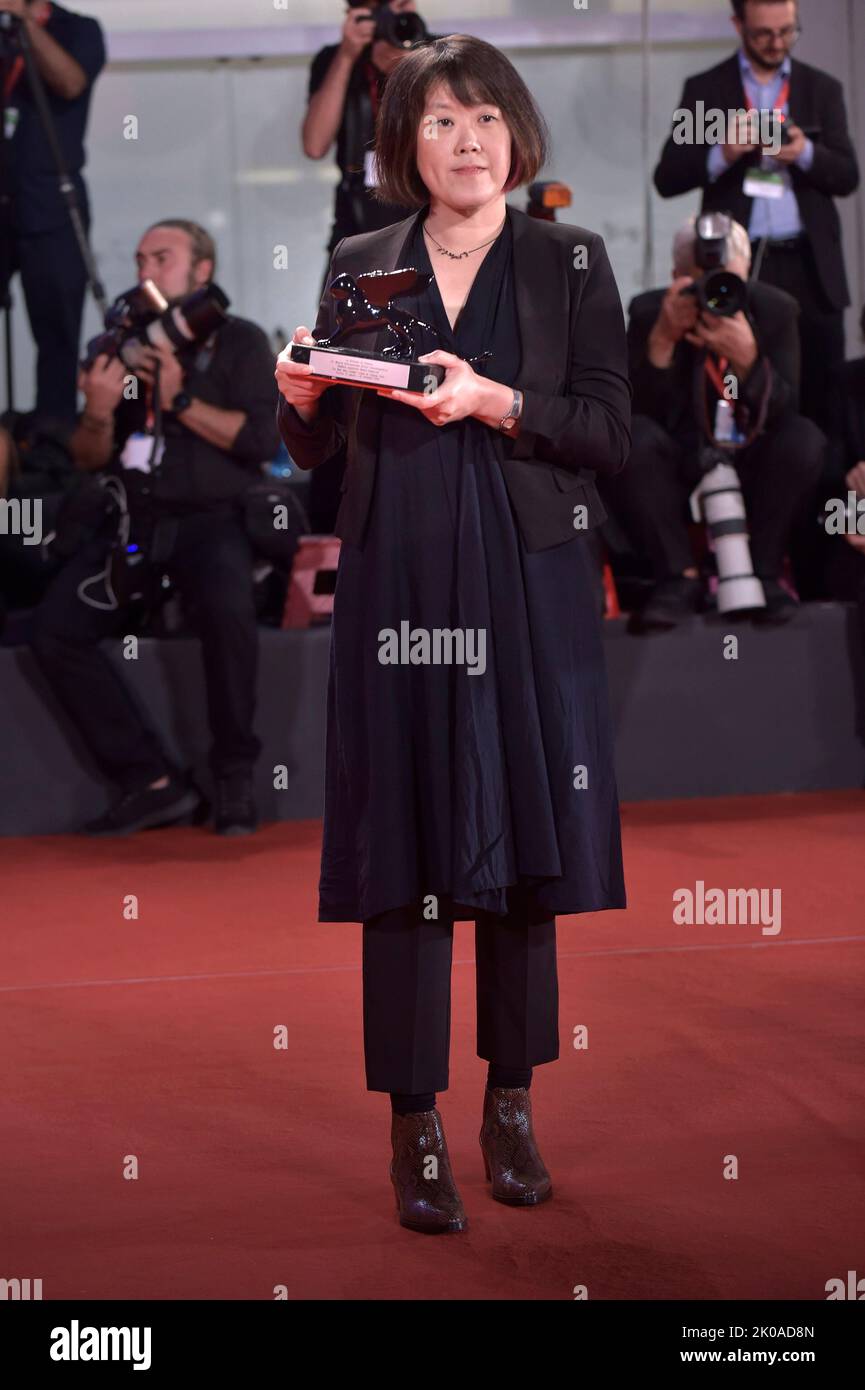 Venice, Italy. 10th Sep, 2022. VENICE, ITALY - SEPTEMBER 10: Singing ...