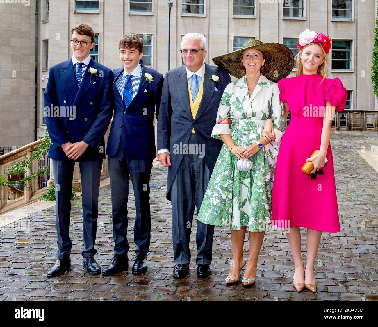 Prince aymeric prince nicolas belgium hi-res stock photography and ...