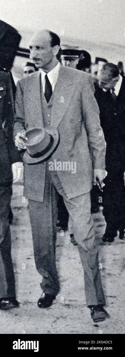 Mohammed Zahir Shah (1914 - 2007) last king of Afghanistan, reigning ...