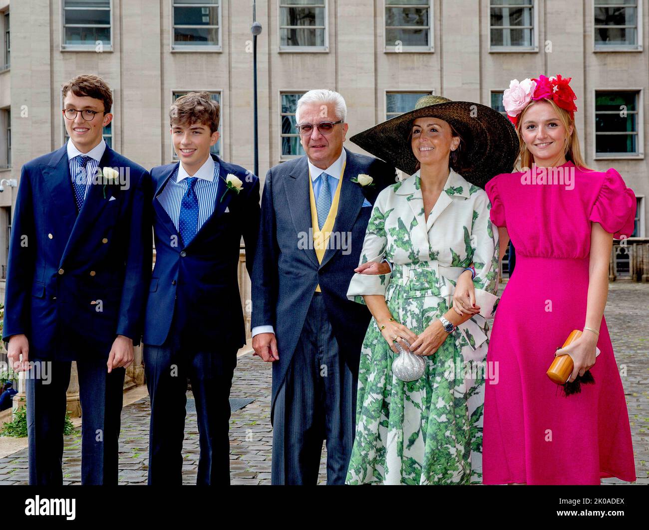 Brussel, Belgien. 10th Sep, 2022. Prince Laurent and Princess Claire of ...