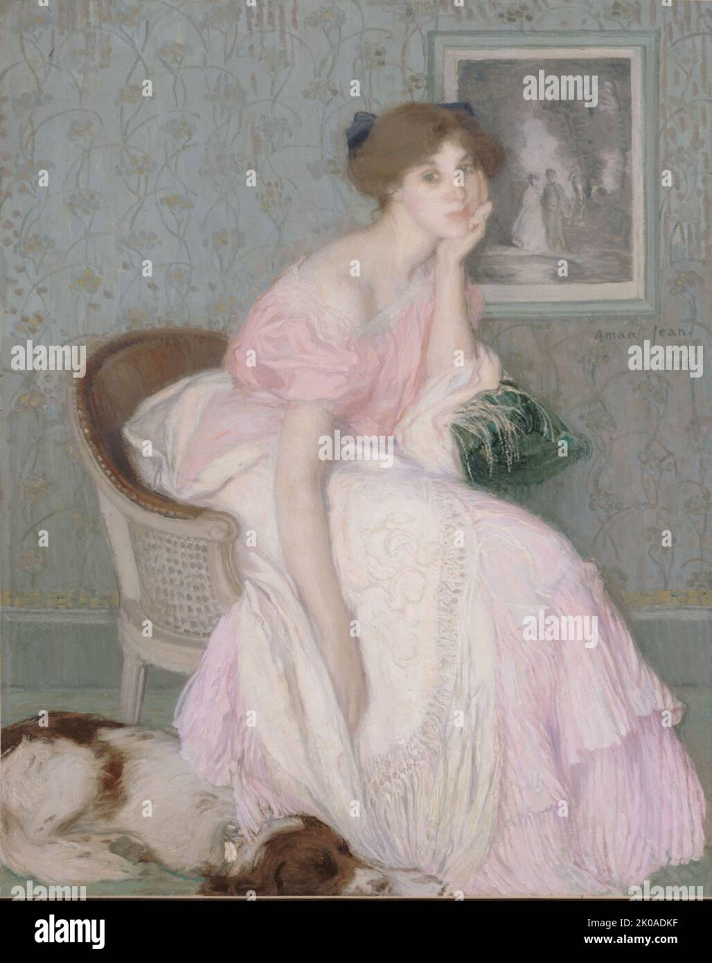 Portrait of Miss Ella Carmichael, 1906 Stock Photo - Alamy