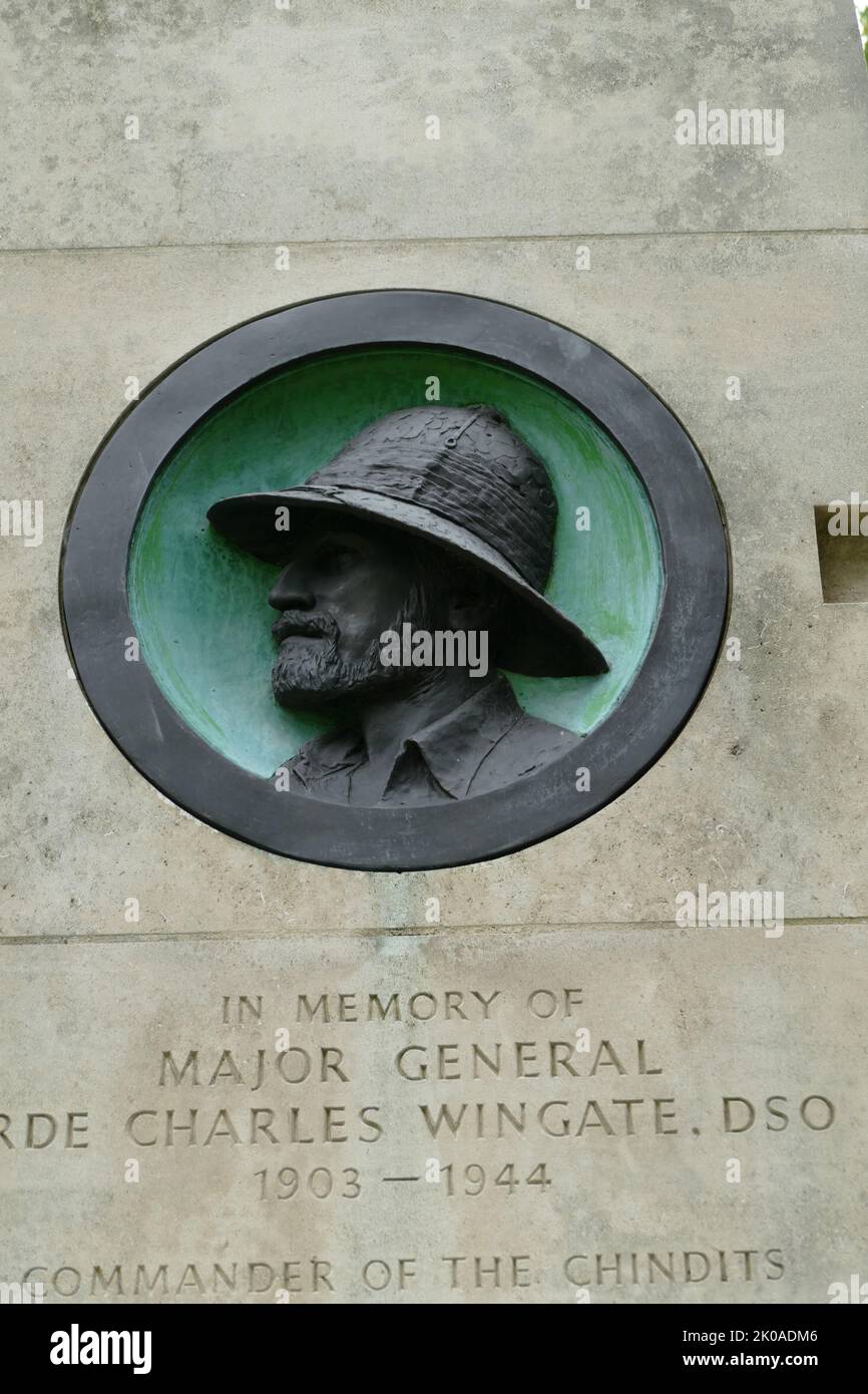 The Chindit Memorial is a war memorial in London, England, that ...