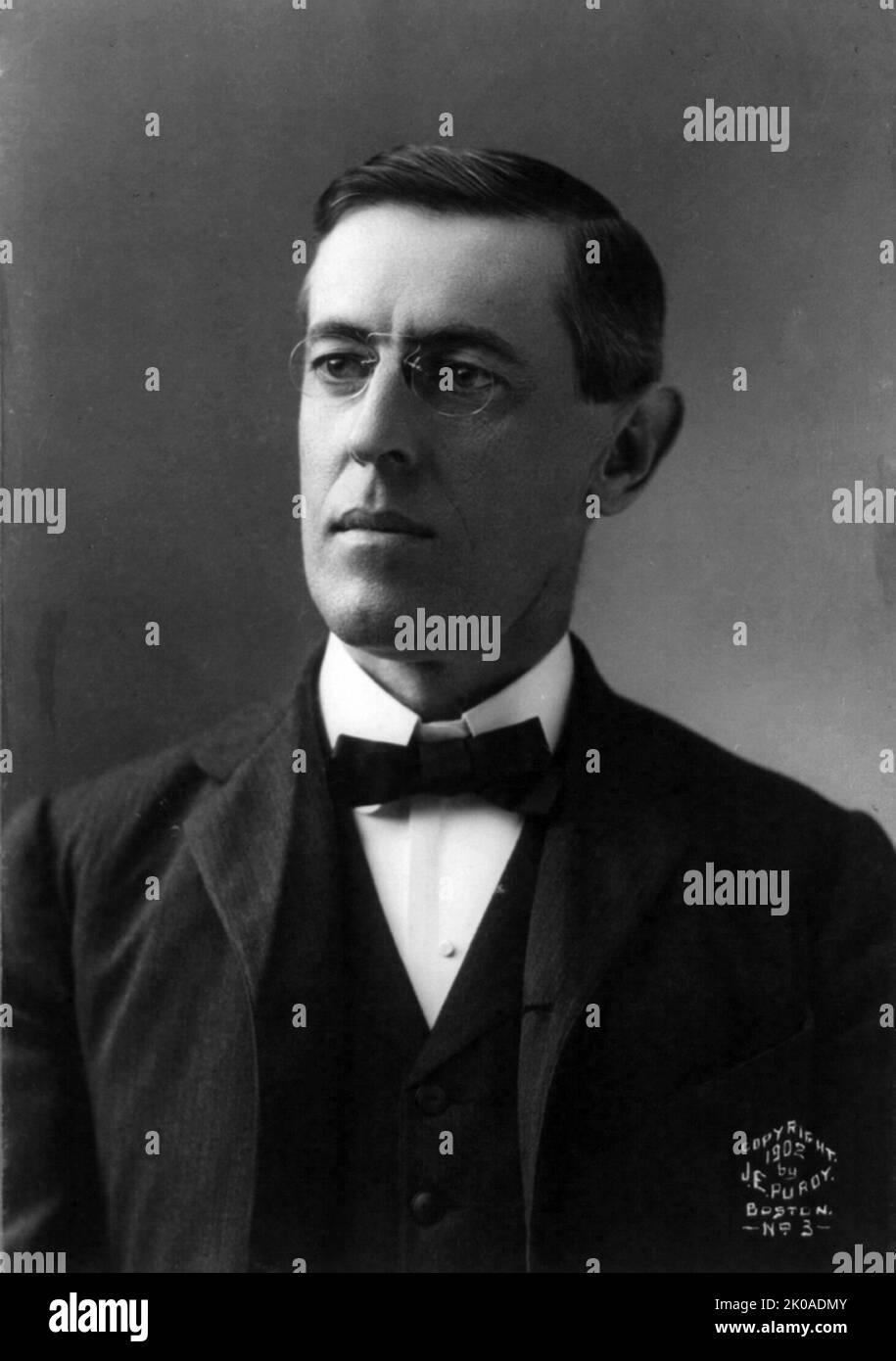Thomas Woodrow Wilson (December 28, 1856 - February 3, 1924) was an ...