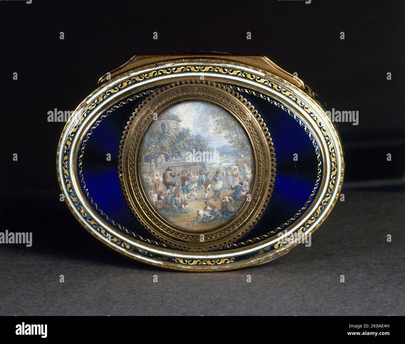 Snuff box, c1780 Stock Photo - Alamy