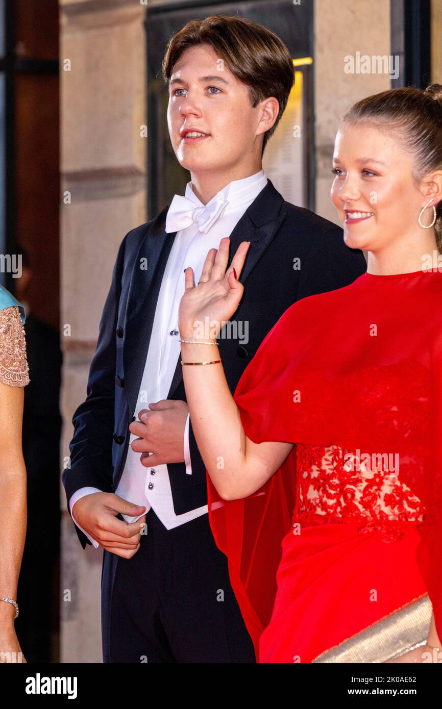 Copenhagen, Denemarken. 10th Sep, 2022. Prince Christian and Princess ...