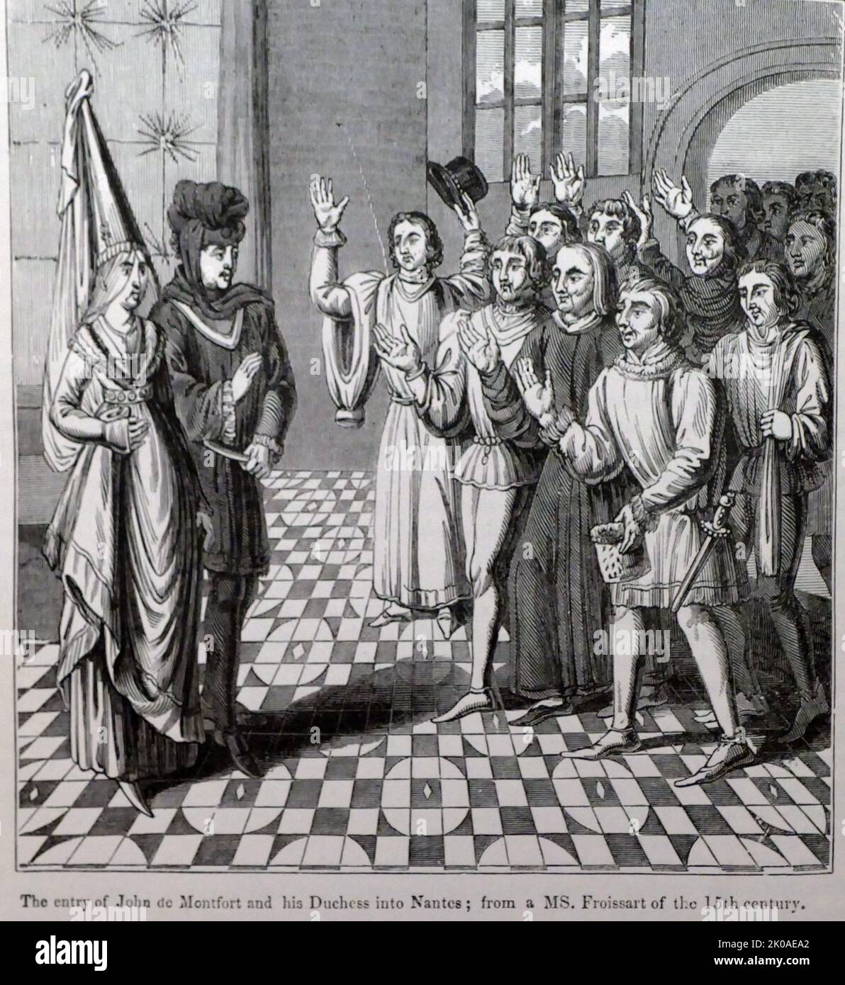 John of Montfort (1295 - 1345), sometimes known as John IV of Brittany ...