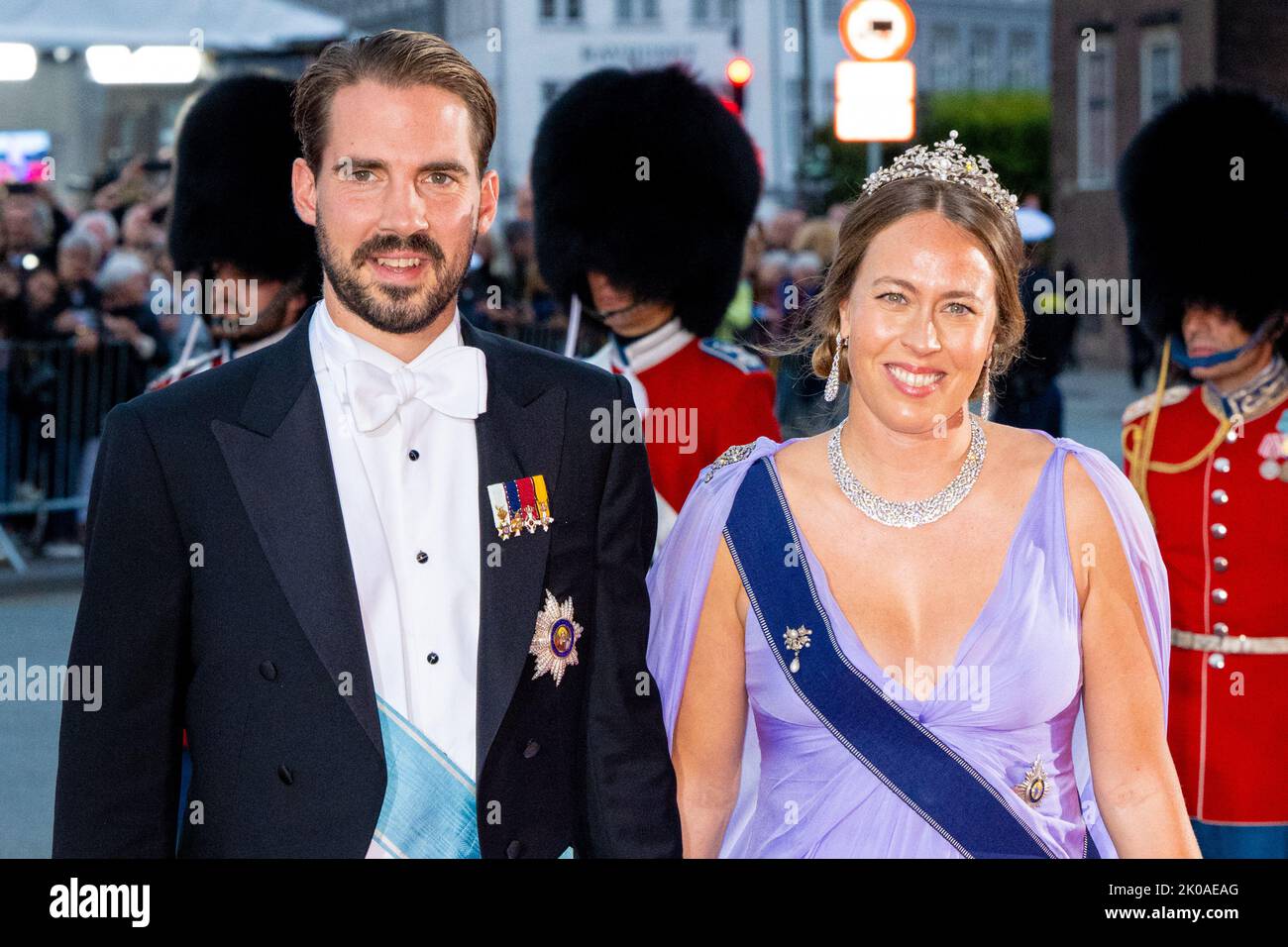 Copenhagen, Denemarken. 10th Sep, 2022. Prince Philippos and Princess ...