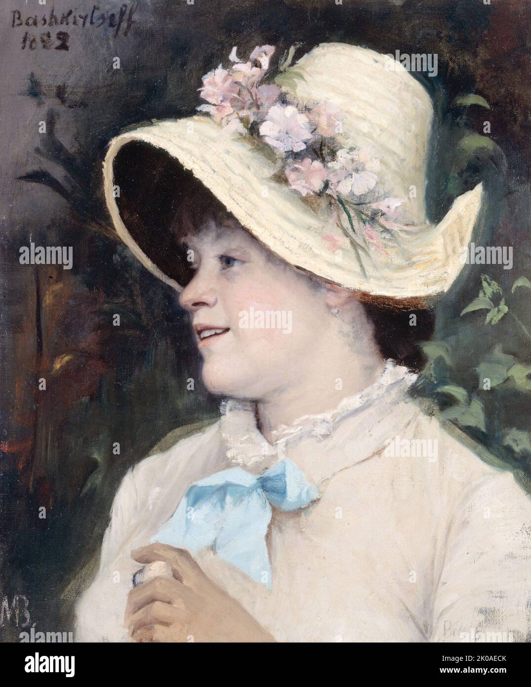 La Parisienne, portrait of Irma, model at the Academie Julian, 1882 ...