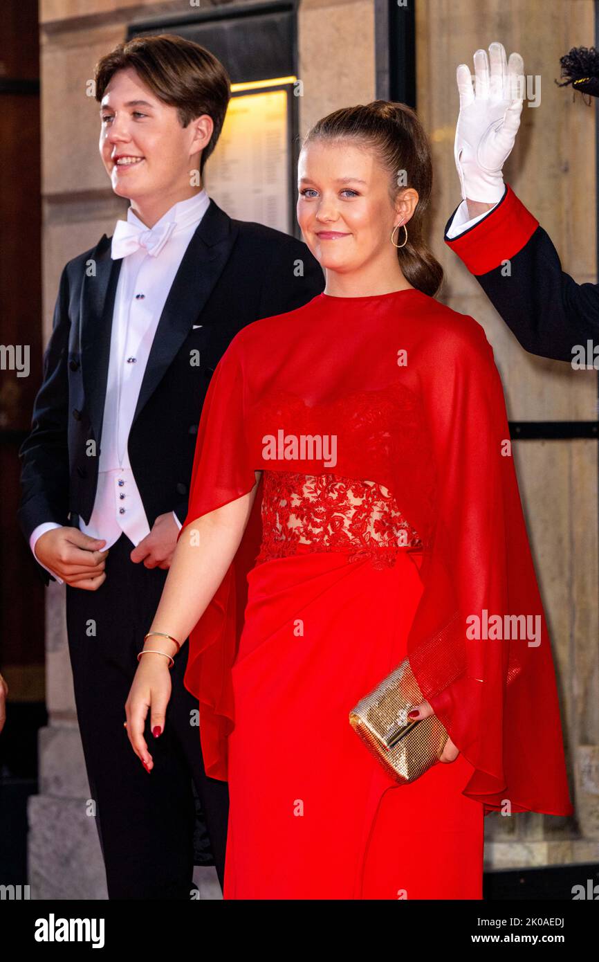 Copenhagen, Denemarken. 10th Sep, 2022. Prince Christian and Princess ...