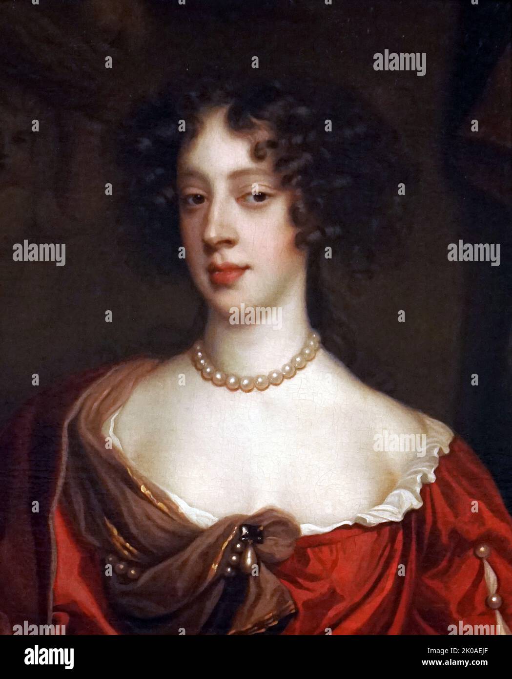 Mary of Modena (1658-1718), Queen of England. Attributed to Willem ...