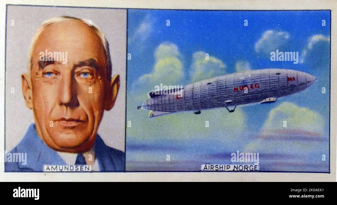 Roald Amundsen (1872 - 1928) Norwegian explorer of polar regions. He ...