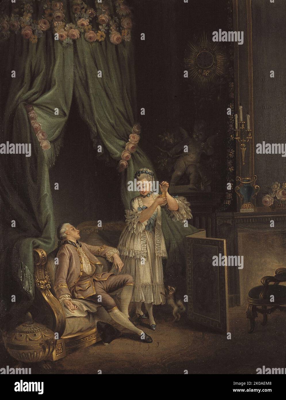 The empty quiver, c1775 Stock Photo - Alamy