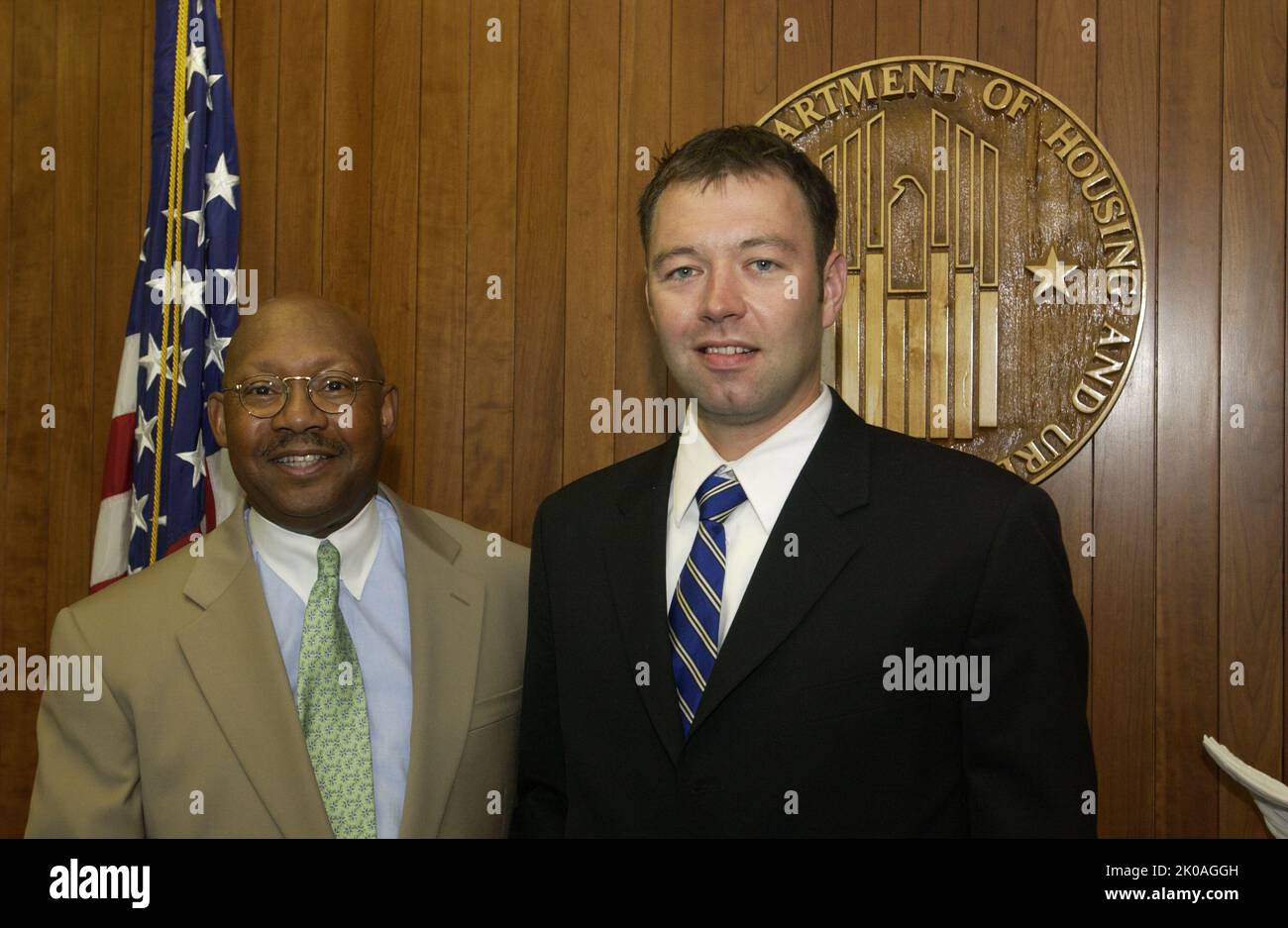 Secretary Alphonso Jackson with Presidential Management Fellows ...