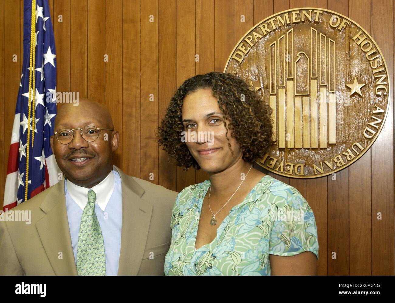 Secretary Alphonso Jackson with Presidential Management Fellows ...