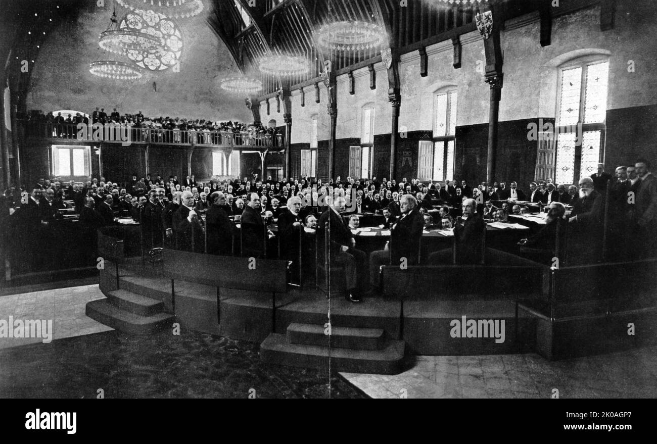 The Hague Conventions of 1899 and 1907 are a series of international ...