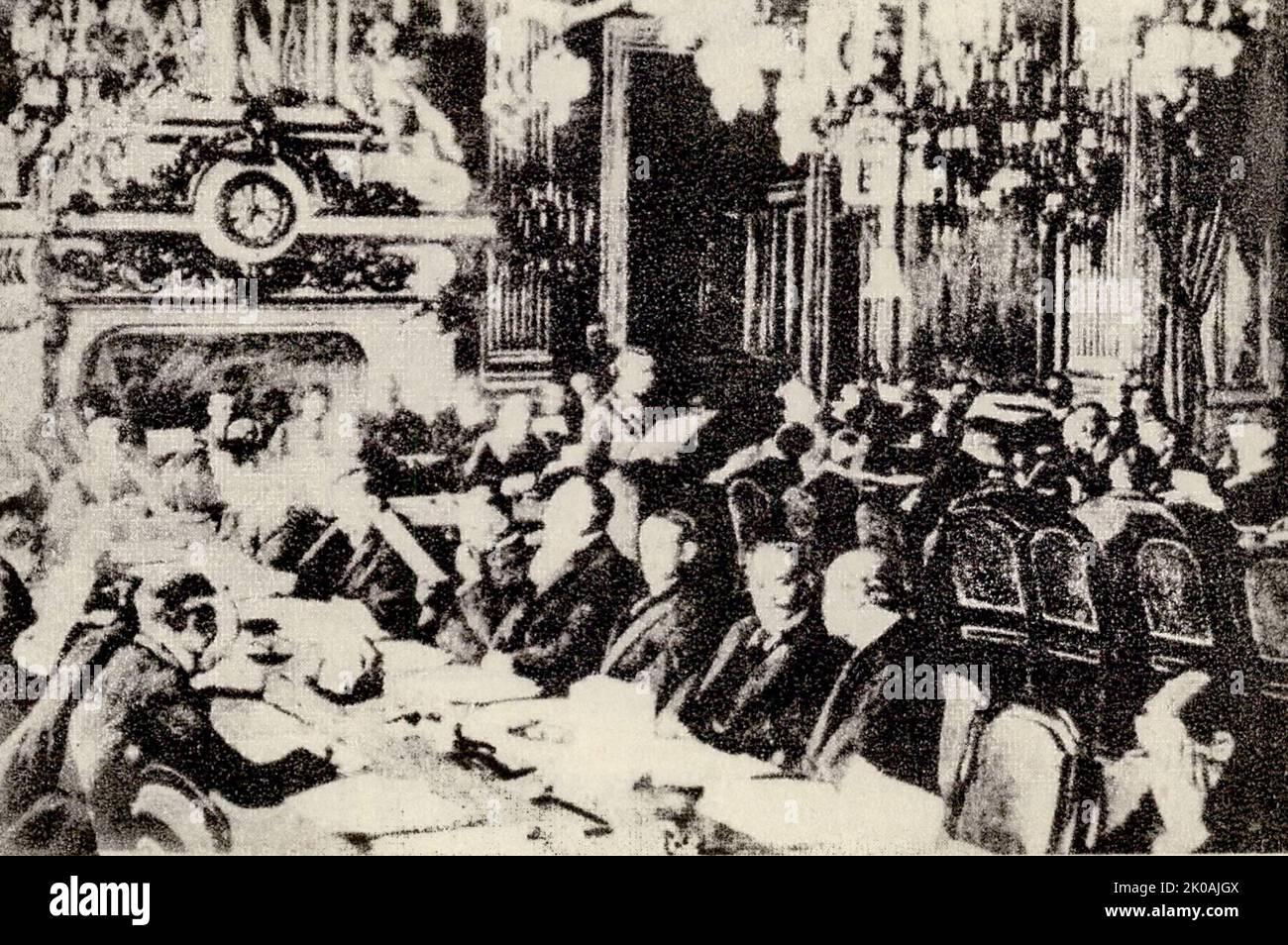 In January, the Paris Peace Conference was inaugurated. The Paris Peace ...