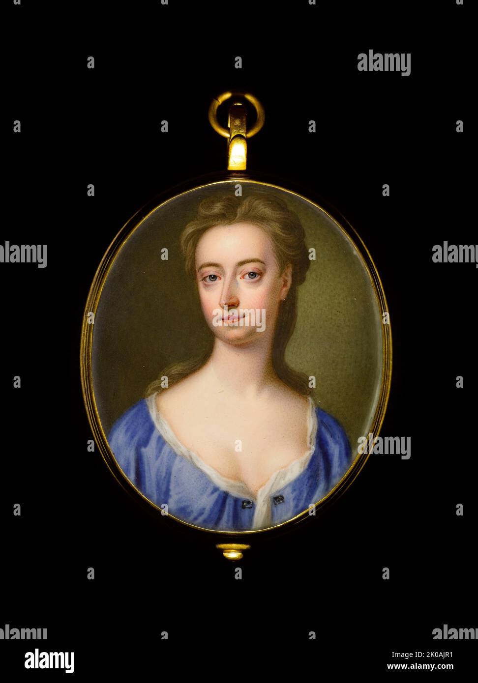Portrait of a young woman, between 1700 and 1750 Stock Photo - Alamy