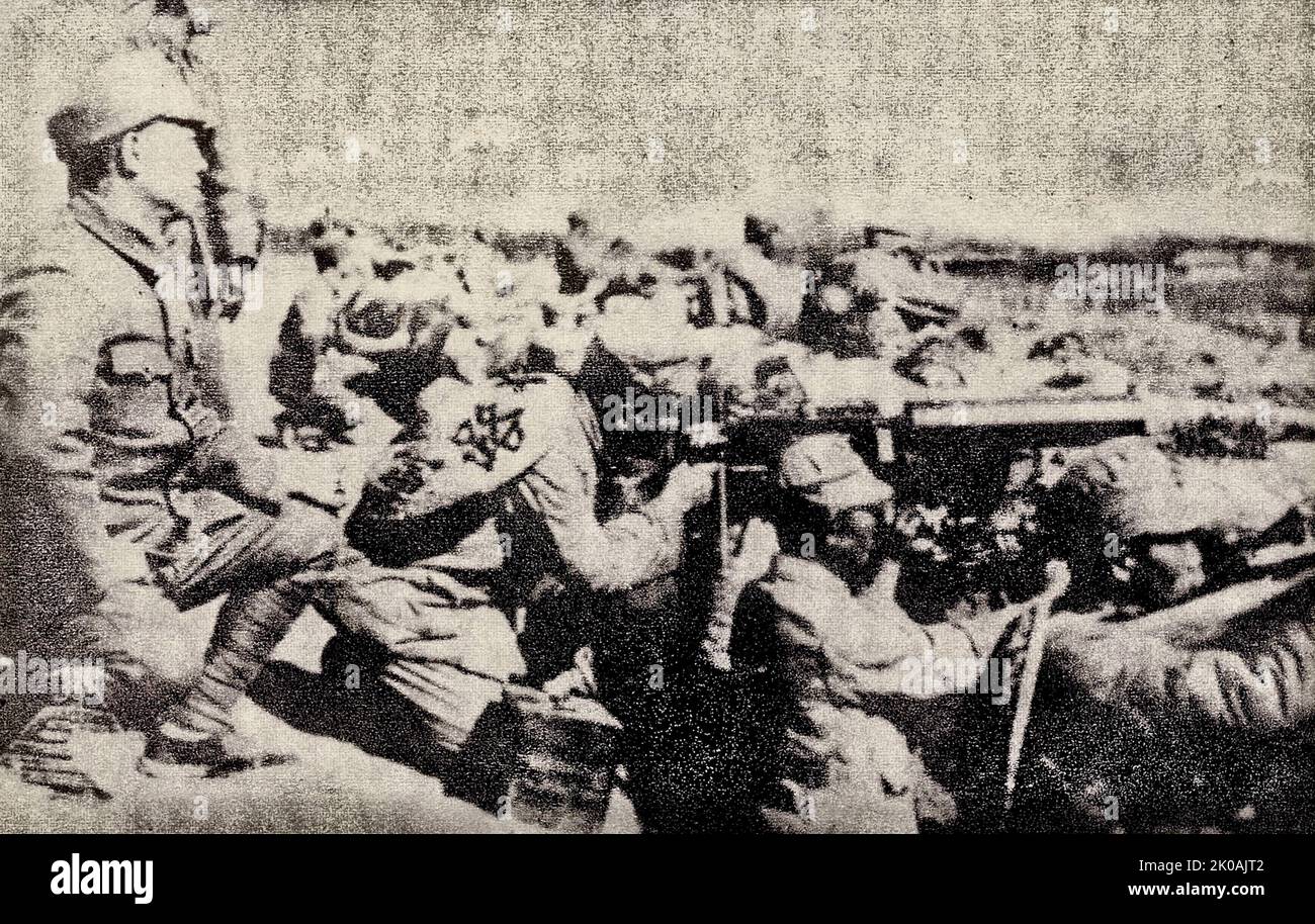 The 19th Route Army stationed in Zhabei was outraged by patriotic ...