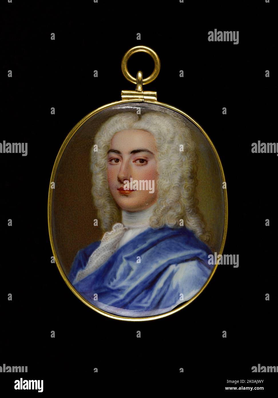 Portrait of a man, between 1725 and 1750 Stock Photo - Alamy