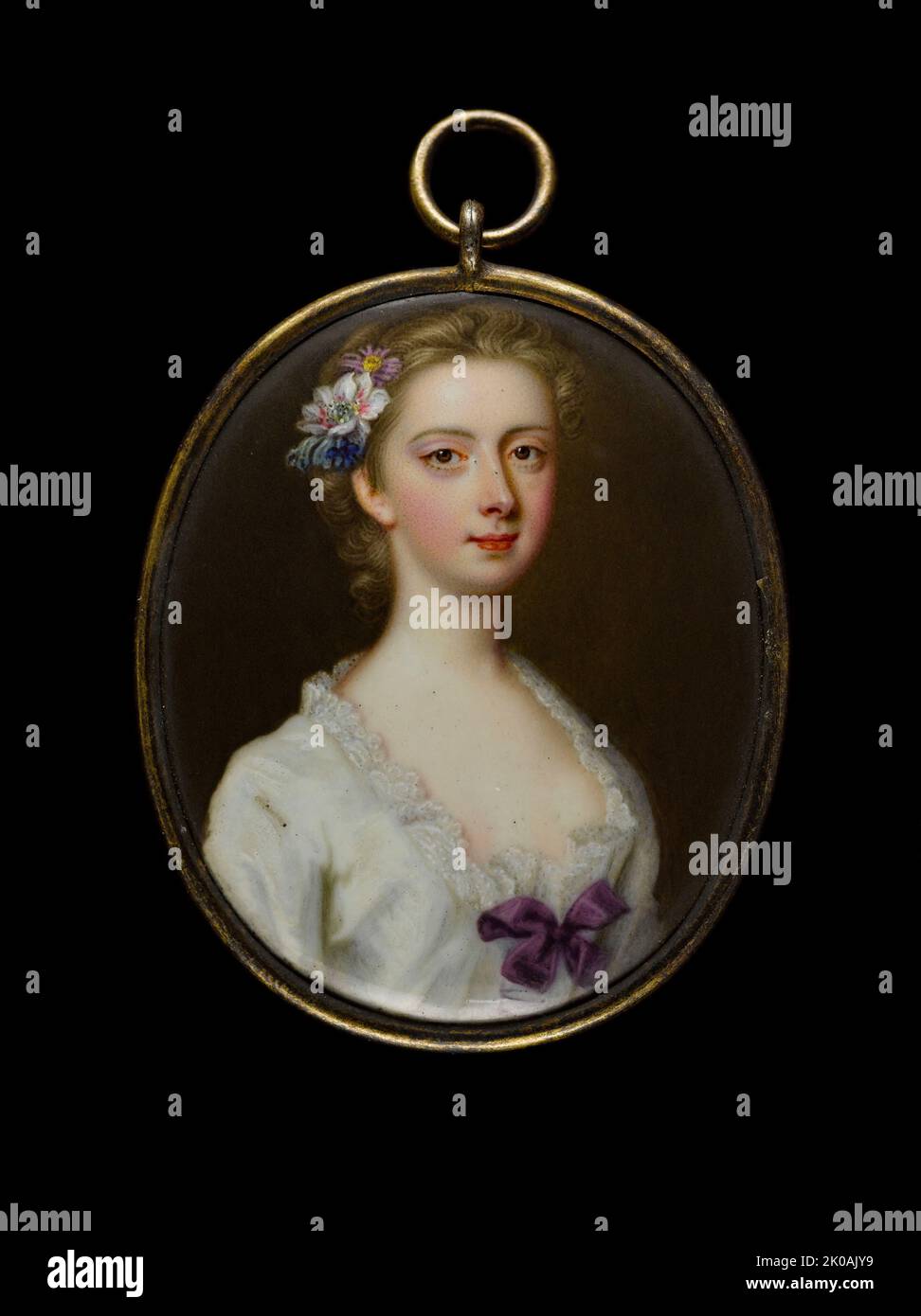 18th century painting woman in nature hi-res stock photography and ...