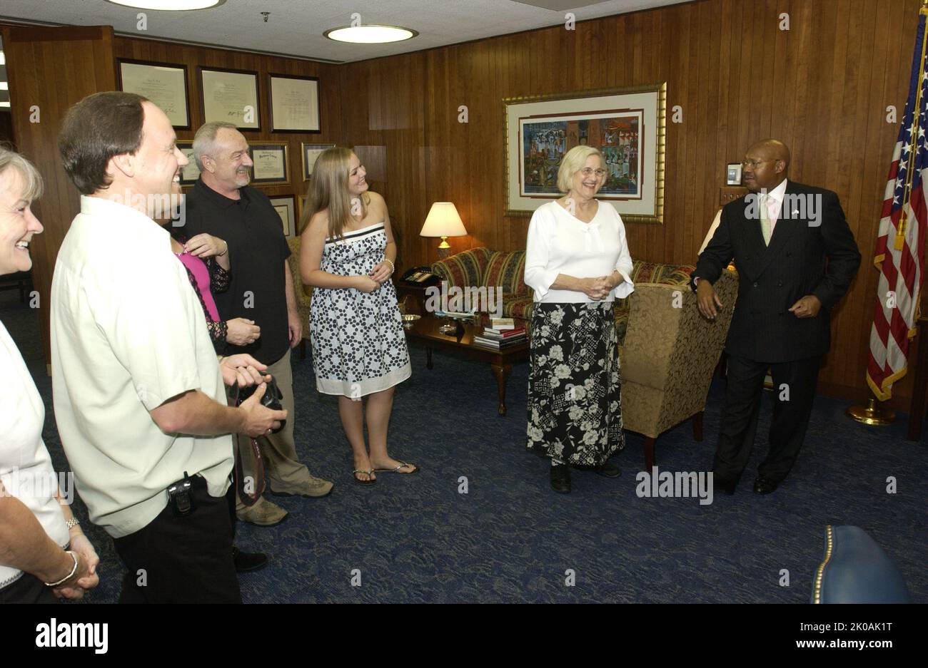 Visit of Kimberly Snyder's Family to HUD - Members of family of ...