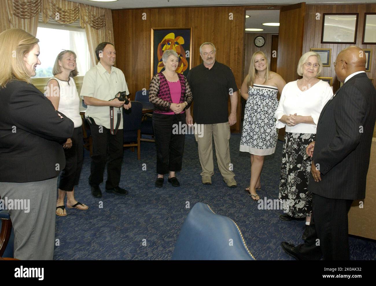 Visit of Kimberly Snyder's Family to HUD - Members of family of ...