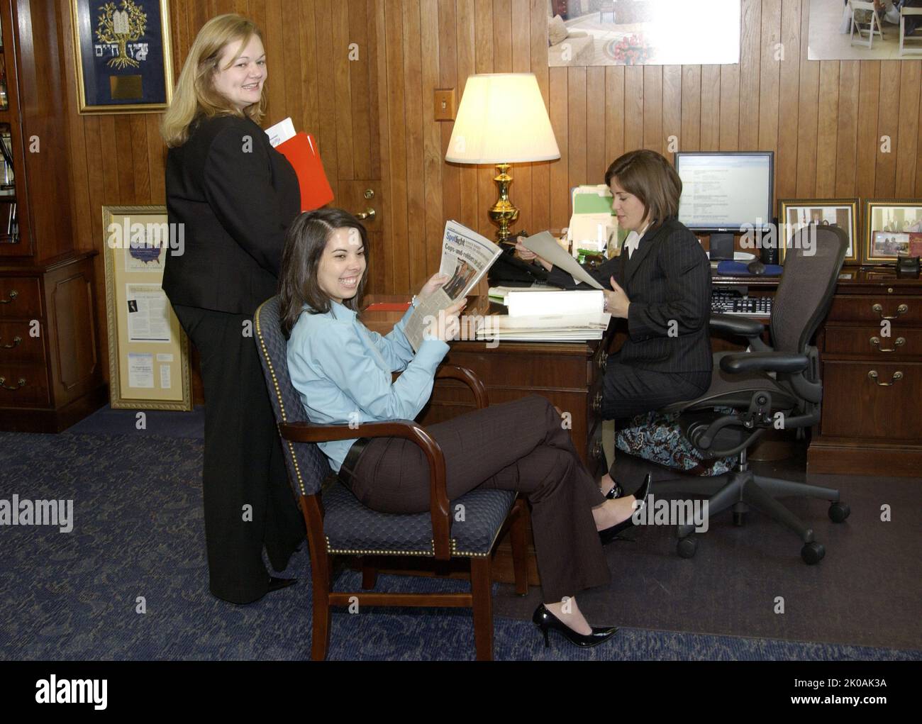 Visit of Kimberly Snyder's Family to HUD - Members of family of ...