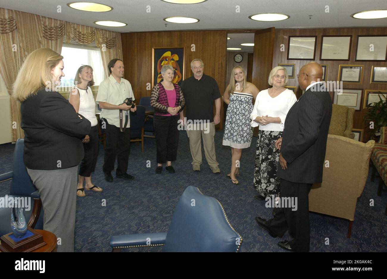 Visit of Kimberly Snyder's Family to HUD - Members of family of ...