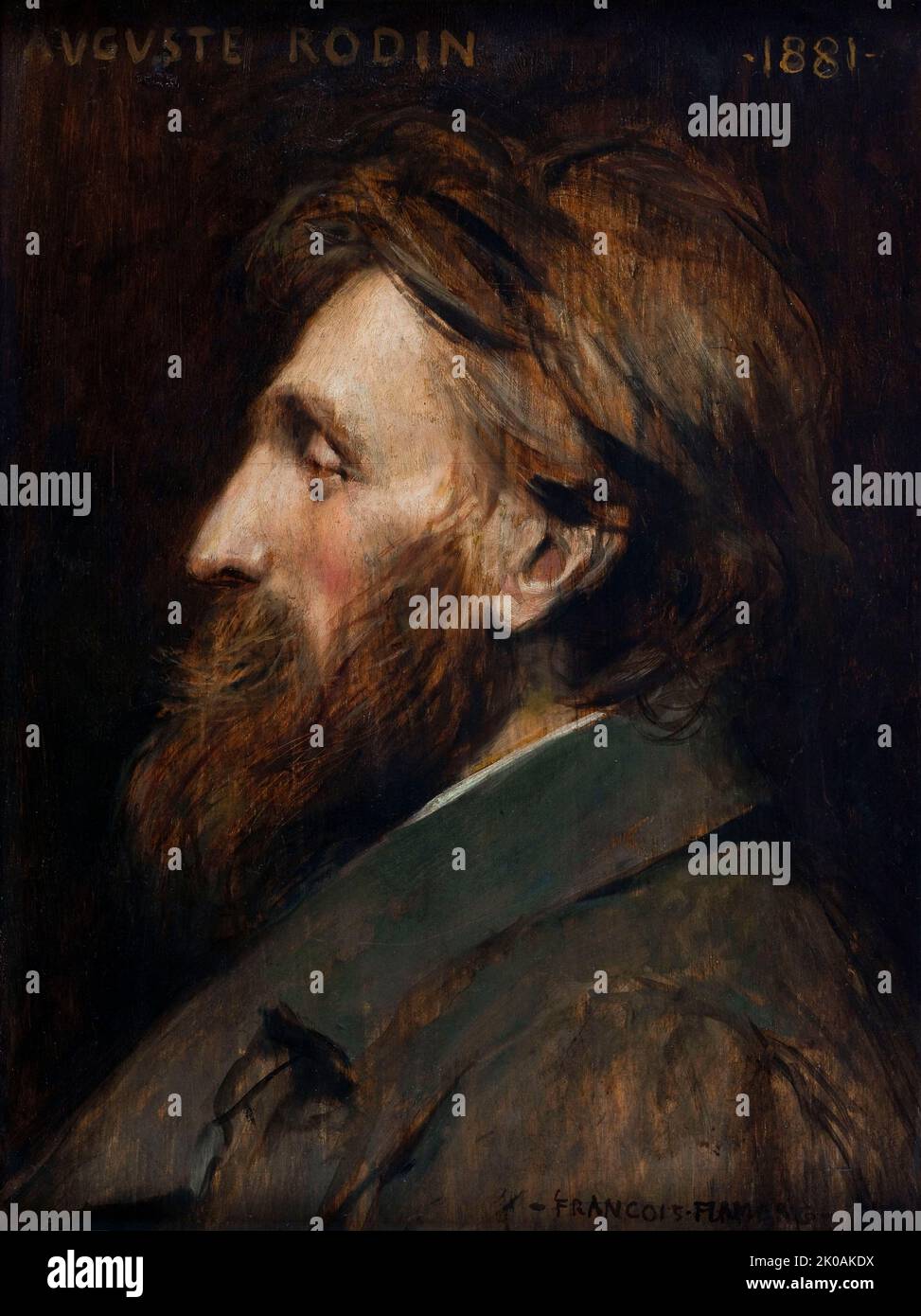 Portrait of auguste rene rodin hi-res stock photography and images - Alamy