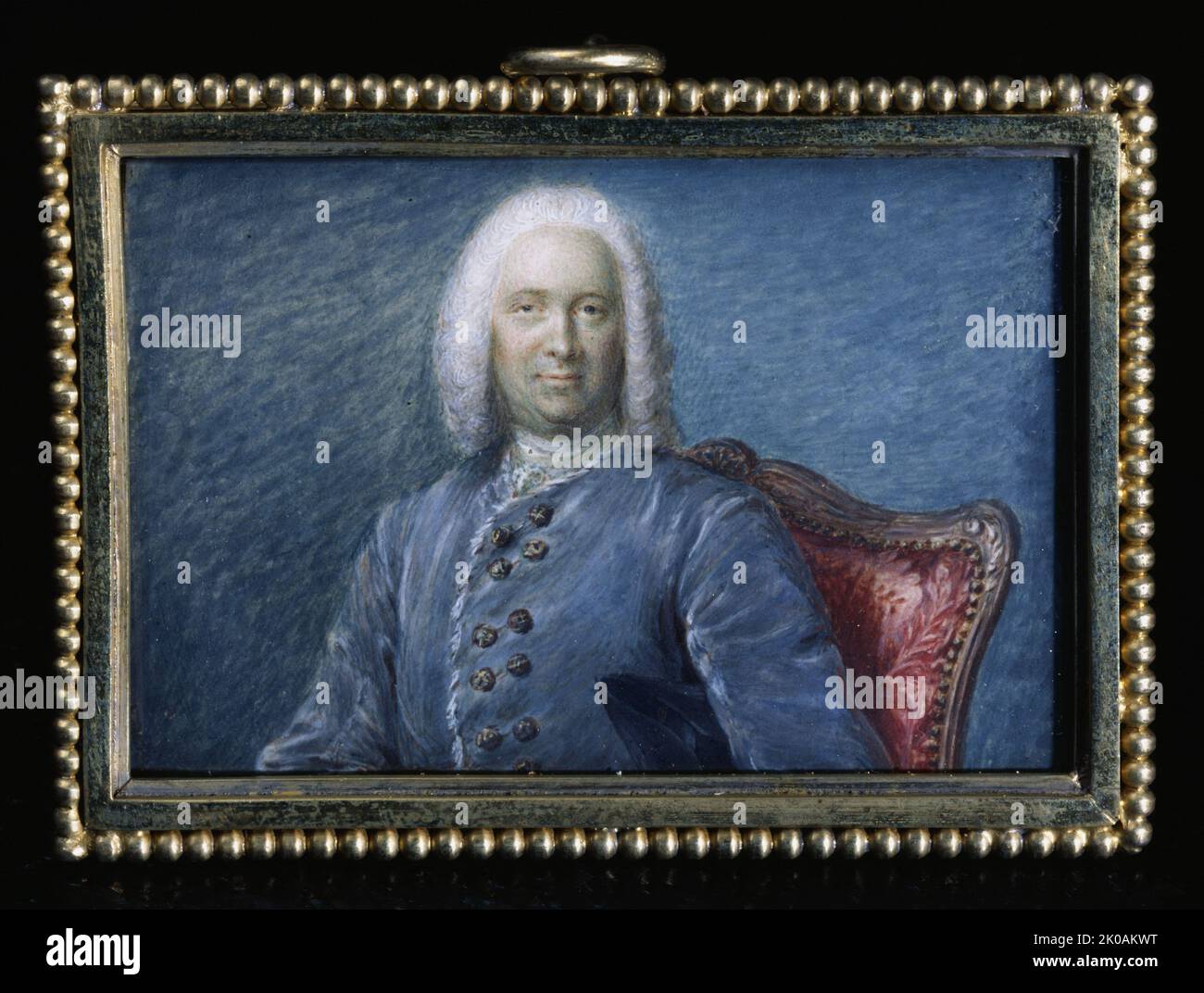 Portrait of Alexis Piron, c1760 Stock Photo - Alamy
