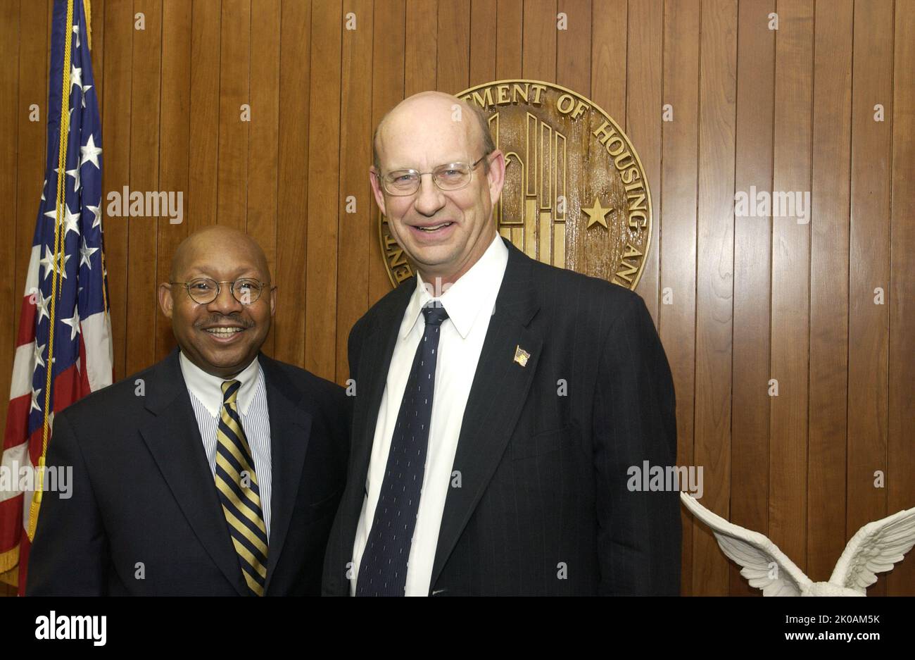 Secretary Alphonso Jackson with Pat Howard - Secretary Alphonso Jackson ...