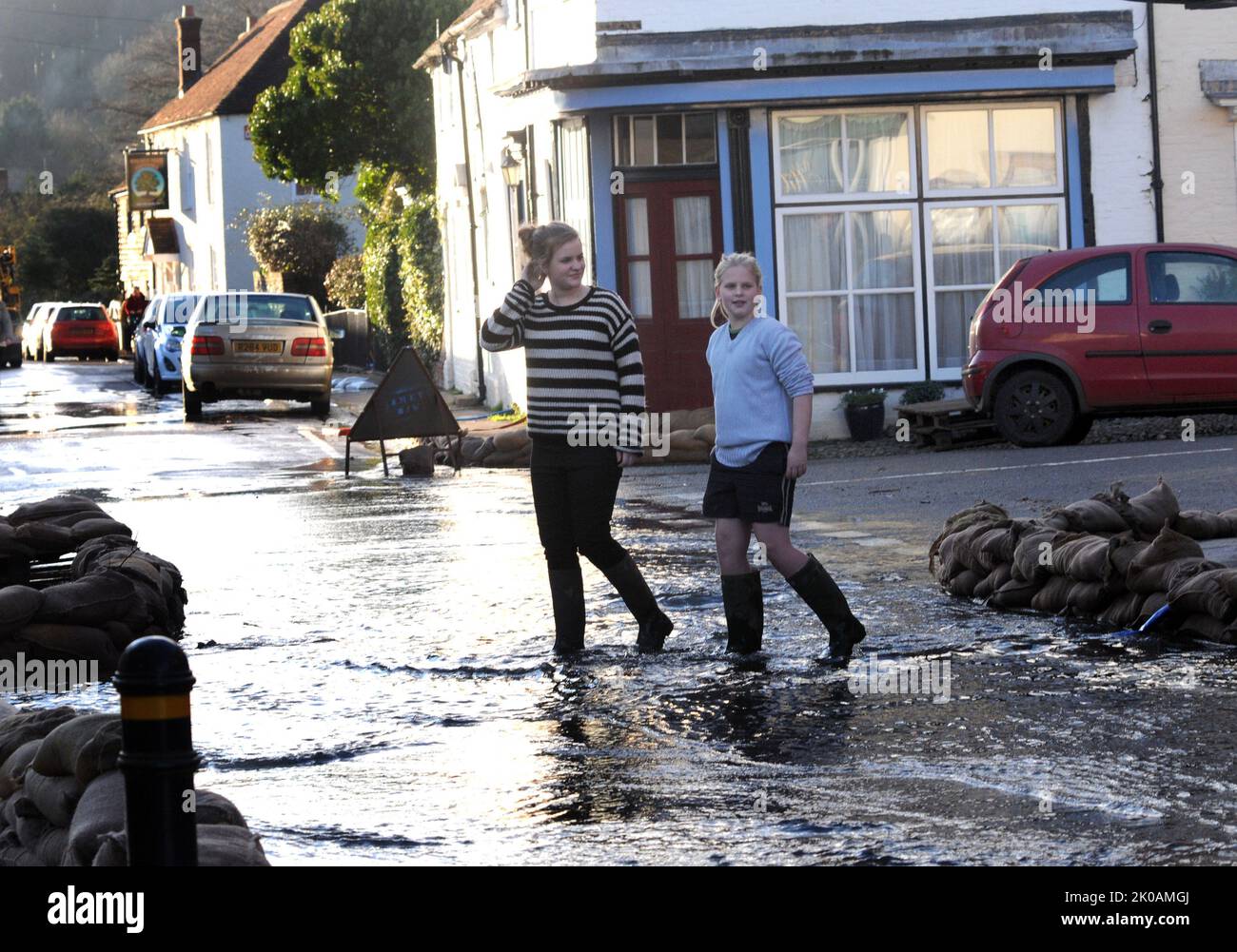 Inundated streets hi-res stock photography and images - Alamy