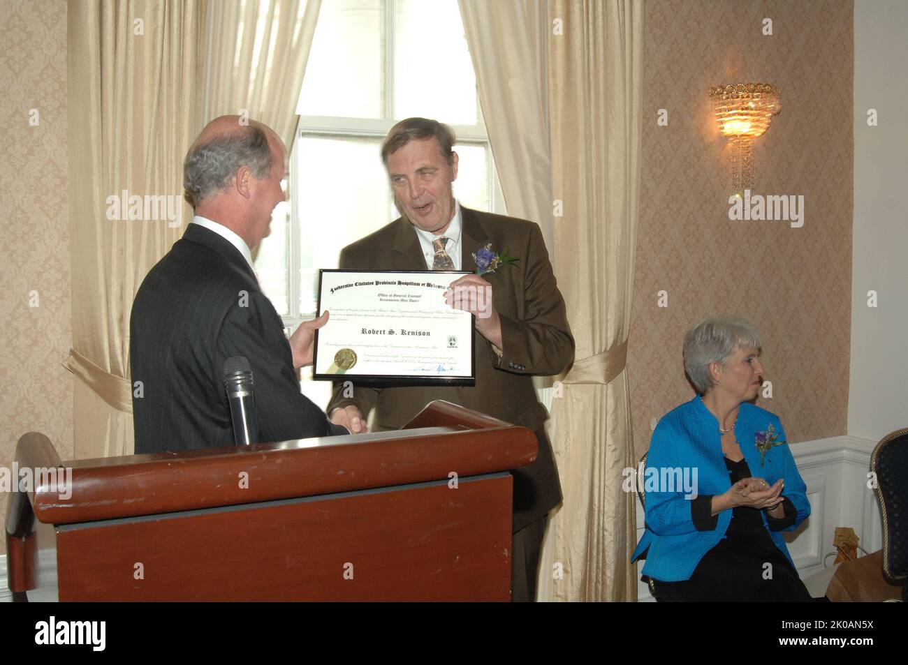 Robert Kenison Retirement Event - Retirement ceremony for Robert ...