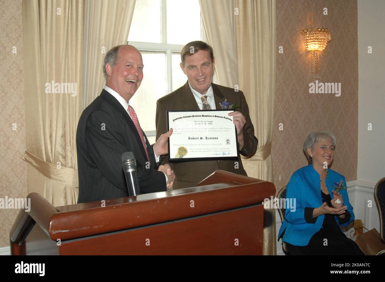 Robert Kenison Retirement Event - Retirement ceremony for Robert ...