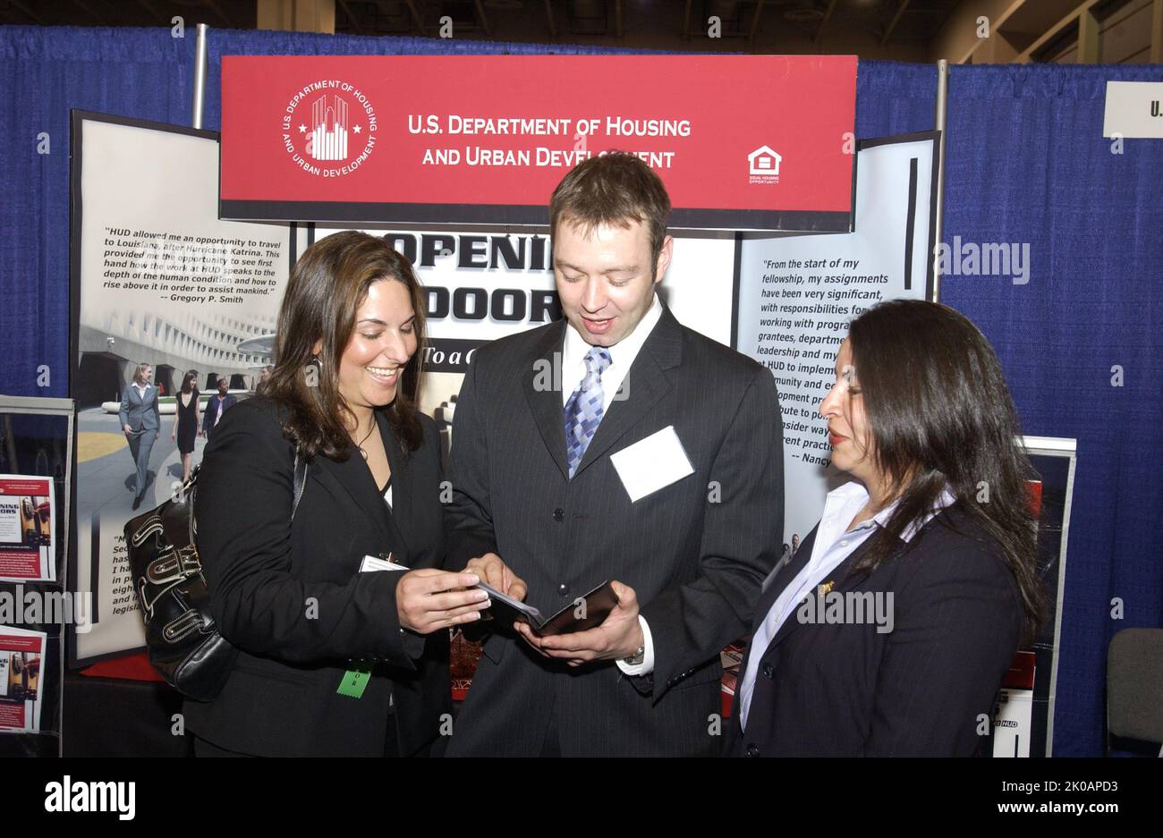 Presidential Management Fellows Job Fair - Displays, participants ...