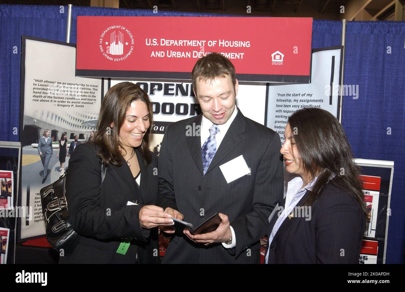 Presidential Management Fellows Job Fair - Displays, participants ...