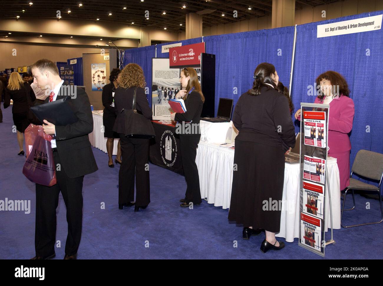 Presidential Management Fellows Job Fair - Displays, participants ...