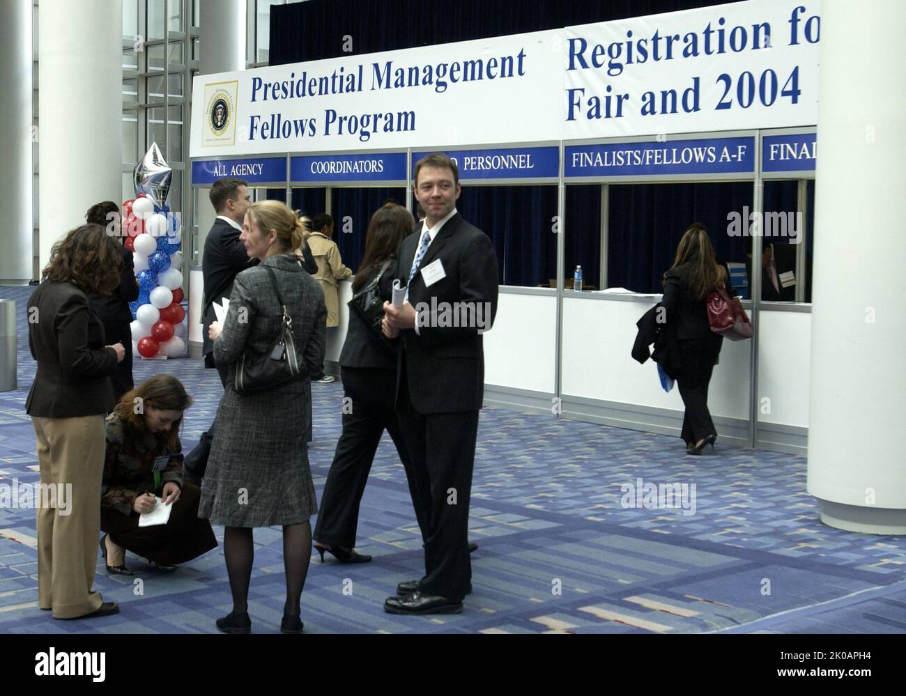 Presidential Management Fellows Job Fair - Displays, participants ...