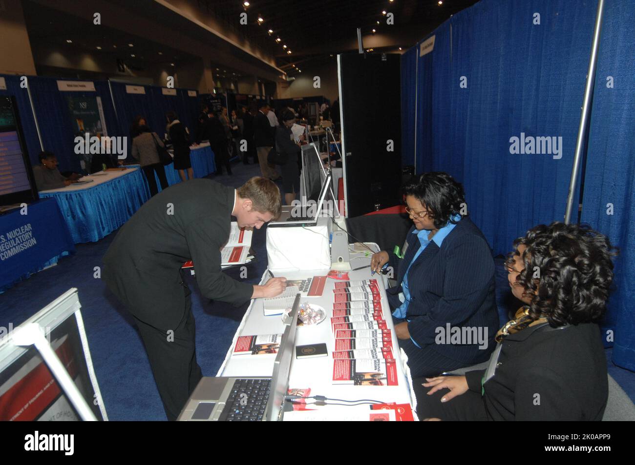 Presidential Management Fellows Job Fair - HUD displays at Presidential ...
